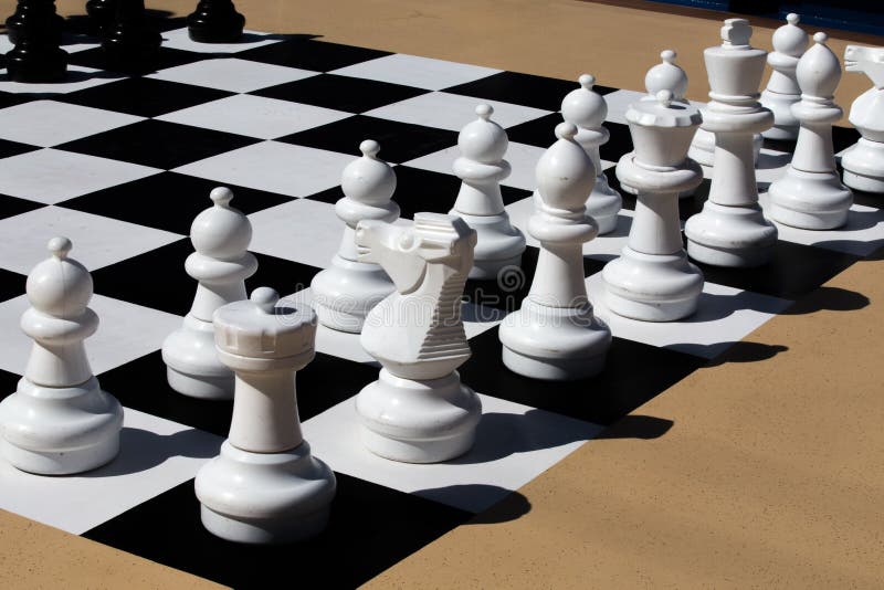 Chess stock image. Image of interior, white, huge, chess - 44864871