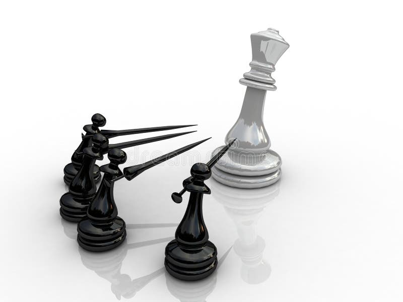 Chess Battle Picture. Image: 5414649