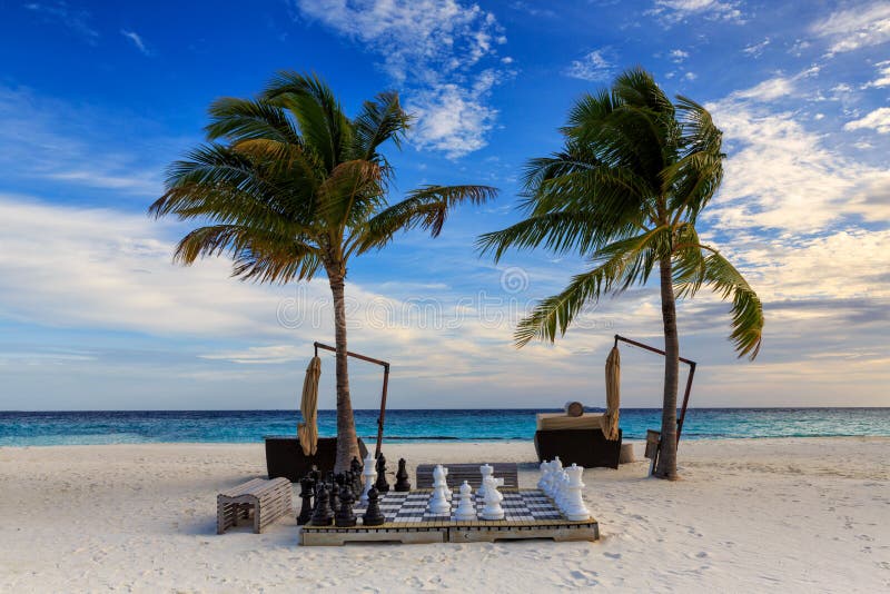 Beach chess stock photo. Image of vacancy, relax, sport - 13463212
