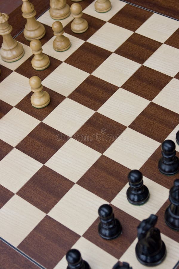Chess Board stock photo. Image of education, black, board - 18618932