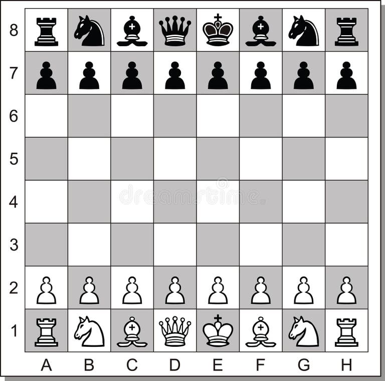 Line Chess Board Stock Illustrations – 9,561 Line Chess Board Stock ...