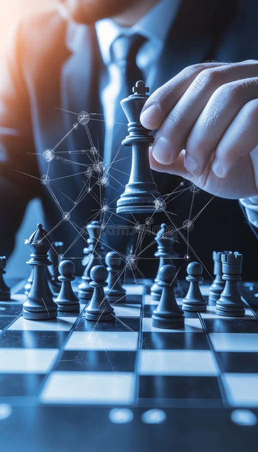 Chess Board As a Metaphor for Business Strategy, Leadership, Team ...