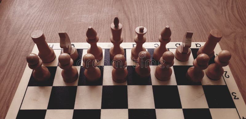 Chess Brown Table Boardchess Cells Stock Photos - Free & Royalty-Free ...