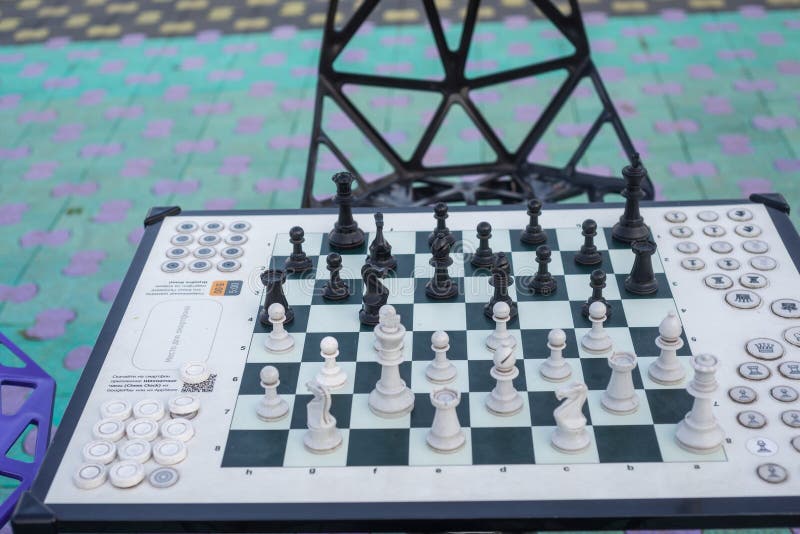 A Chess Board with Chess Pieces. Chess is an Interesting Board Logic ...