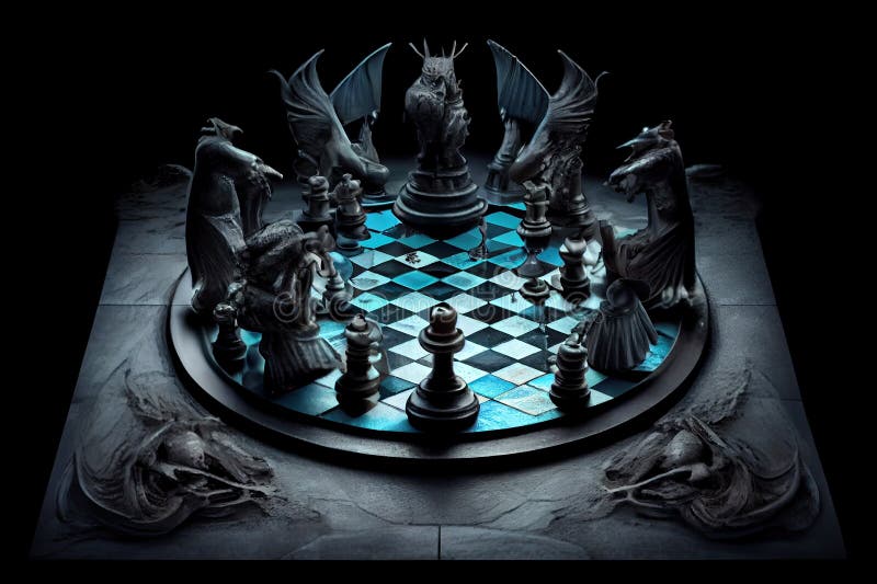 Floating Chess Board Stock Illustrations – 111 Floating Chess Board ...