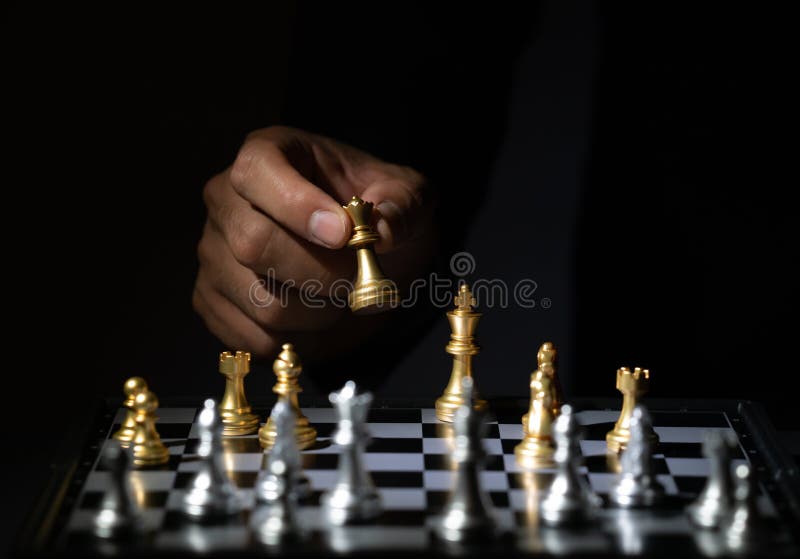 Chess Board Game for Competition and Strategy Stock Photo - Image of ...