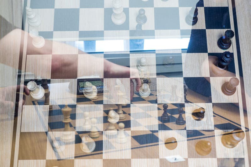 Chess Board Game for Ideas and Competition and Strategy, Abstract ...