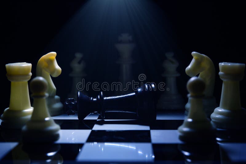 Chess board blood game stock photo. Image of information - 220443626