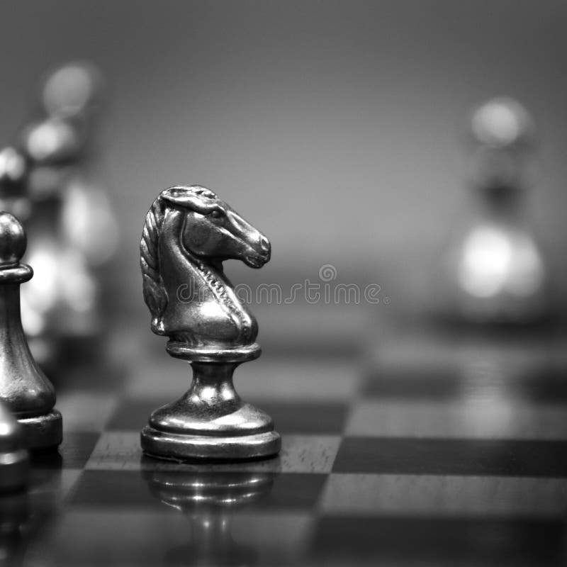 Chess Board Game with Pieces Ready To Play Competition and Strategy ...