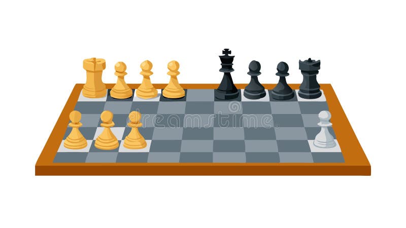 Chess Board Game Strategy Intellect Competition Vector Art, Vector ...