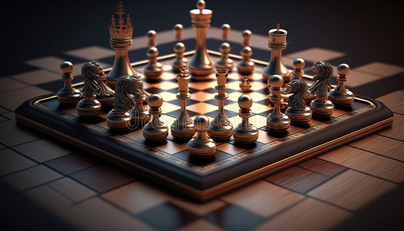 Chess Board Game To Represent the Business Strategy, Generative Ai ...