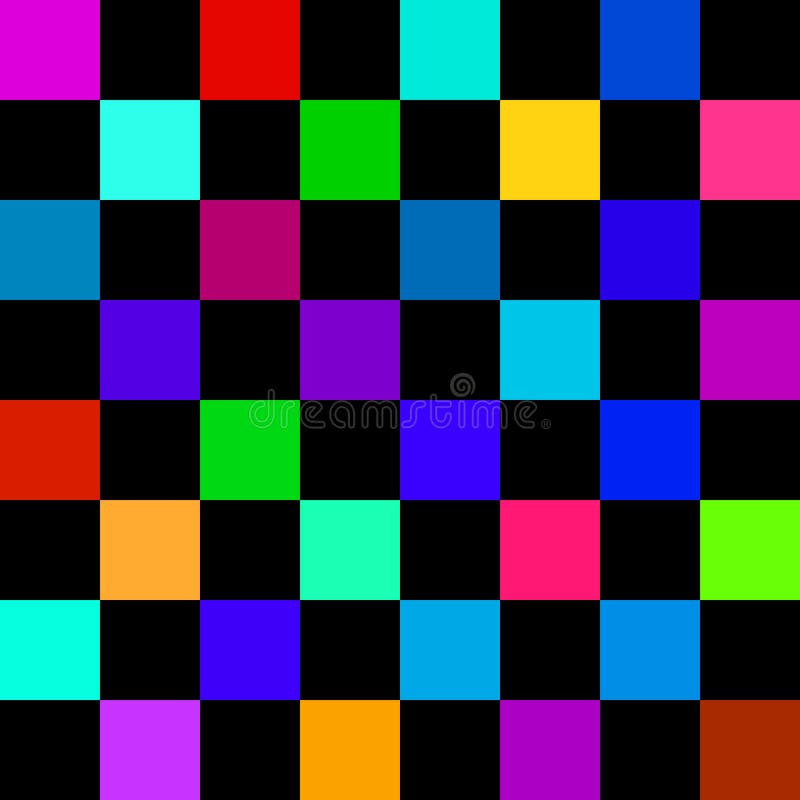 Chess Board. Grid Geometric Square Shape Stock Vector - Illustration of ...