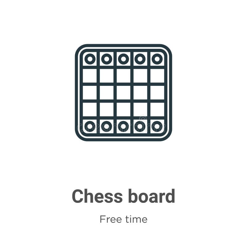 Chess Board Outline Stock Illustrations – 4,664 Chess Board Outline ...