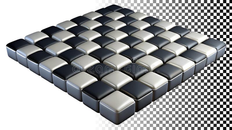 Chess Board Pattern, Game Surface, Strategy Icon, Black and White Tiles ...