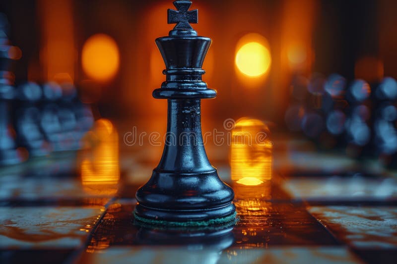 Chess Board Representation of Business Strategy, Leadership, Team ...