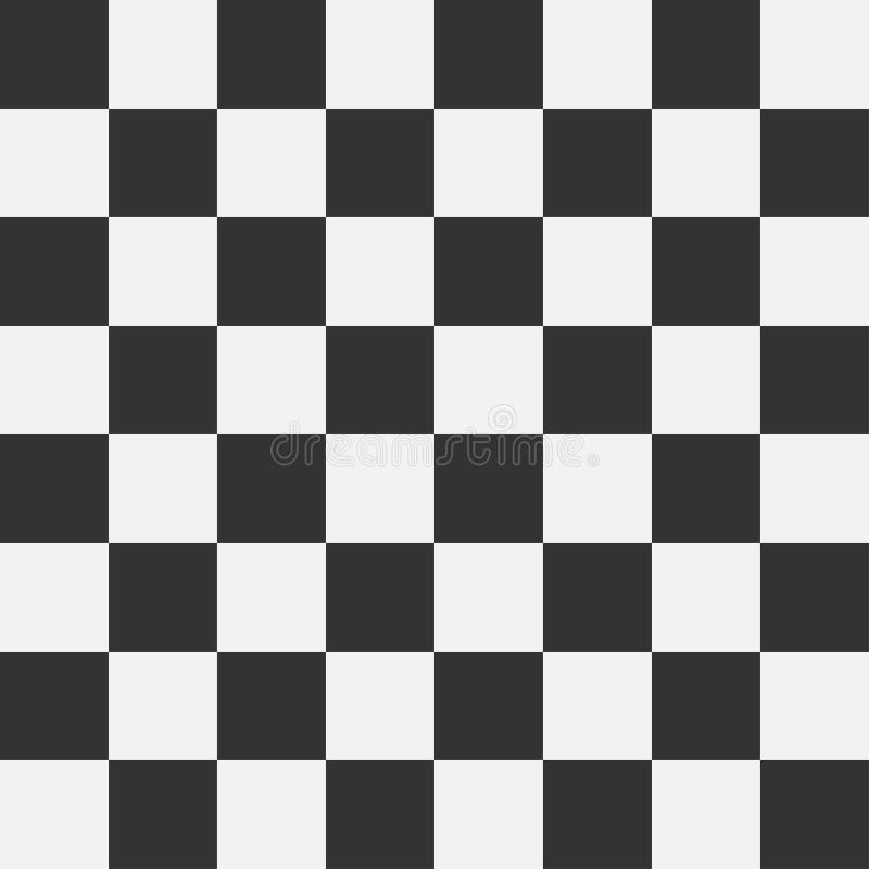Chess Board Seamless Pattern. Checkered Pattern with Squares Stock ...