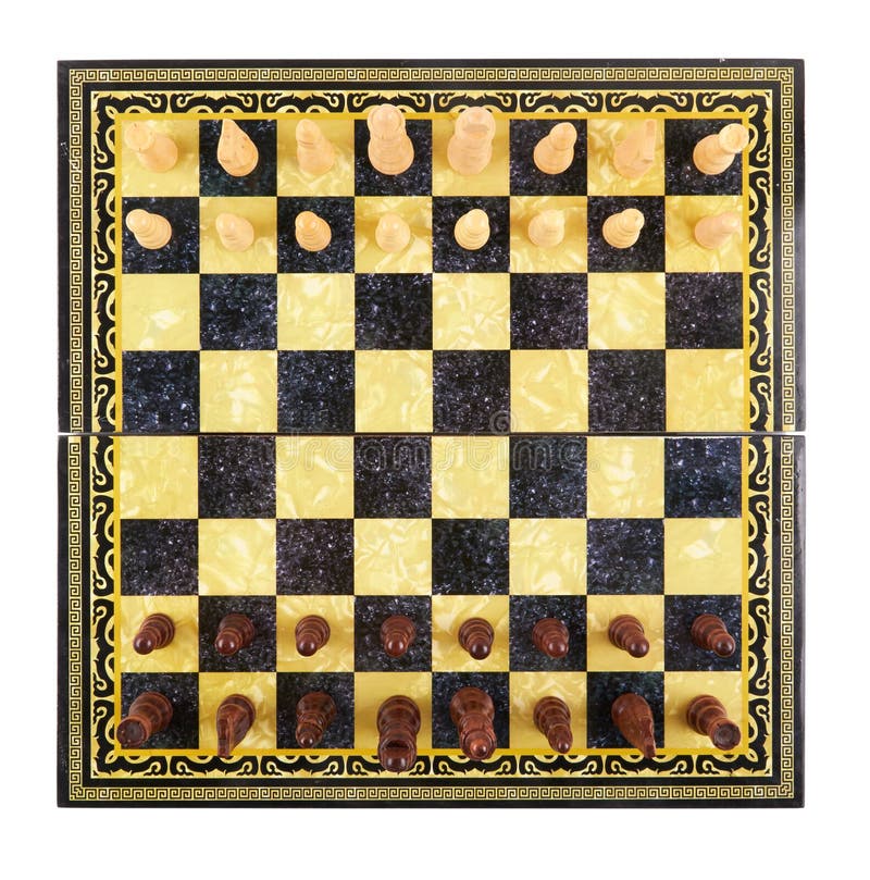 Chess Board Set Up To Begin Game Stock Photos - Free & Royalty-Free ...