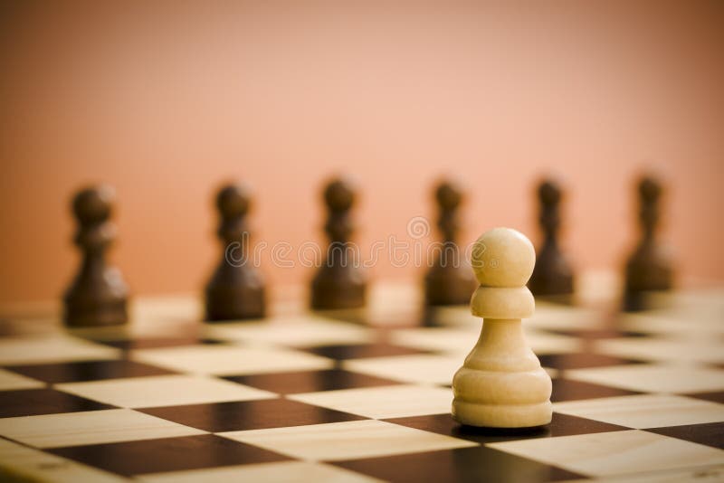 Chess board soldier stock image. Image of rules, macro - 4876561
