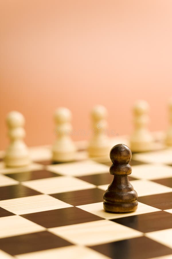 Chess board soldier stock image. Image of black, lose - 4876587