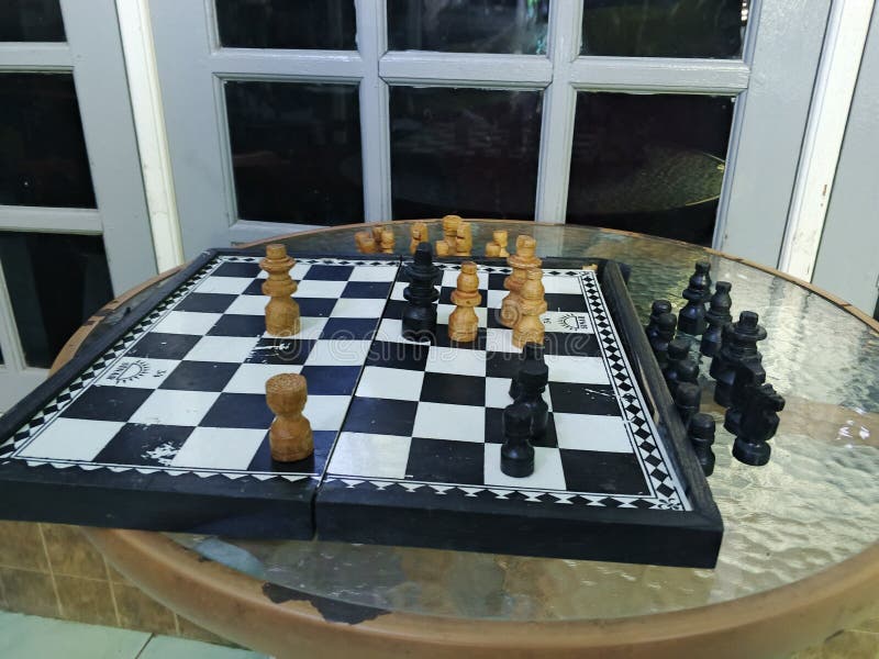 Chess Board, Stage of Life stock photo. Image of game - 389334824