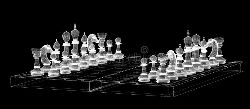 Chess body structure stock photo. Image of copy, intelligence - 67890238