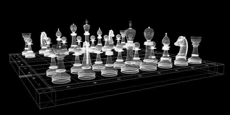 Chess body structure stock illustration. Illustration of checkmate ...
