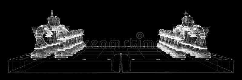 Chess body structure stock illustration. Illustration of checkmate ...