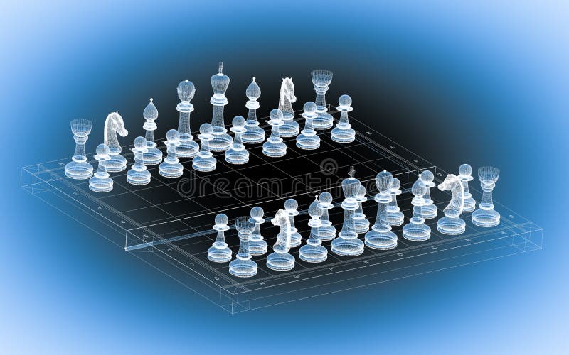 Chess body structure stock illustration. Illustration of challenge ...