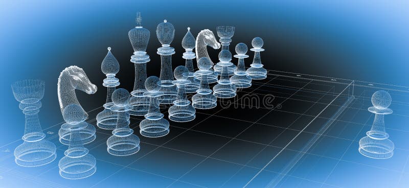 Chess body structure stock illustration. Illustration of competition ...