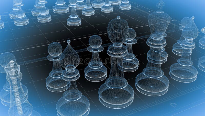 Chess body structure stock illustration. Illustration of piece - 67960368
