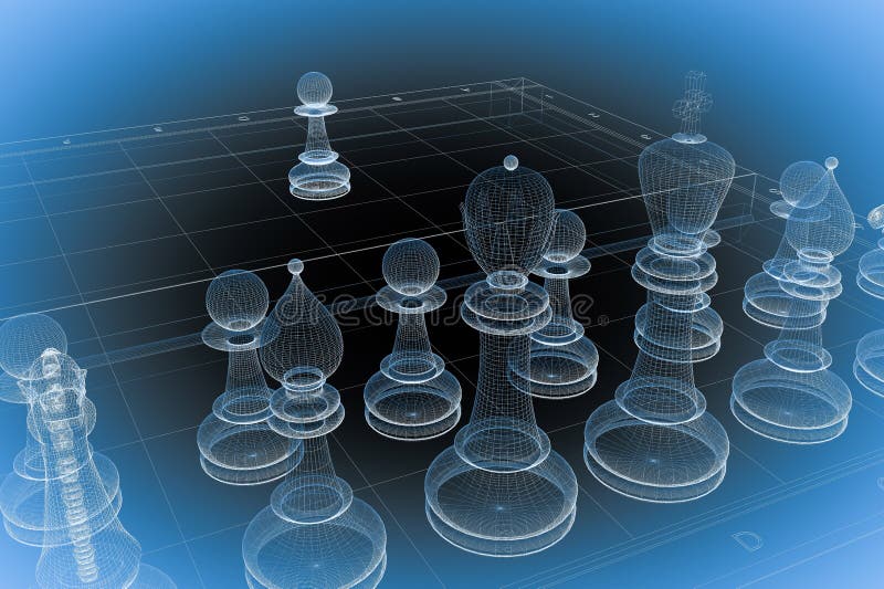 Chess body structure stock illustration. Illustration of competition ...