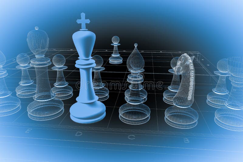 Chess body structure stock illustration. Illustration of checkmate ...