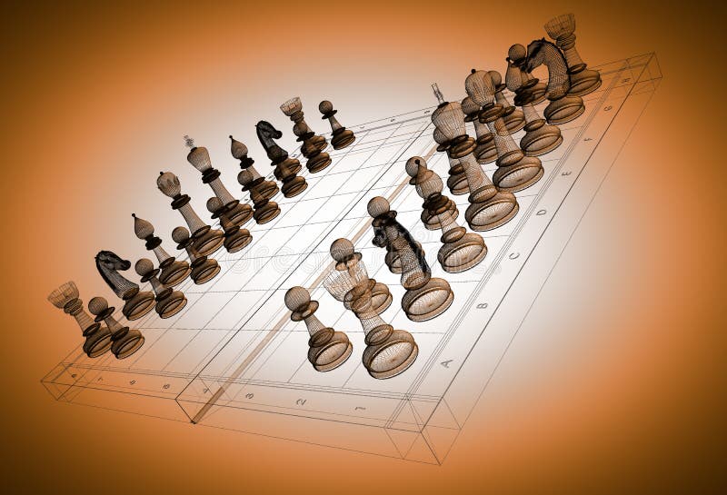 Chess body structure stock illustration. Illustration of competition ...
