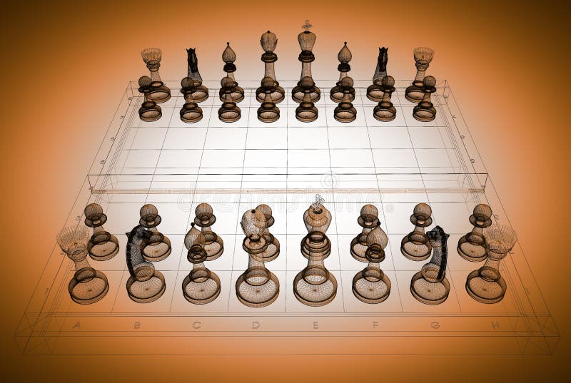 Chess body structure stock illustration. Illustration of knight - 67961722