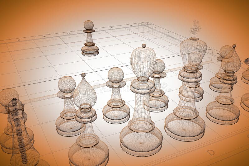 Chess body structure stock photo. Image of objects, intelligence - 68098788