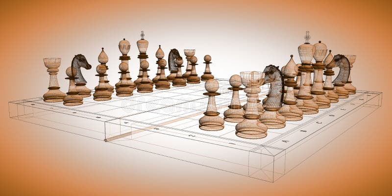 Chess body structure stock illustration. Illustration of competition ...