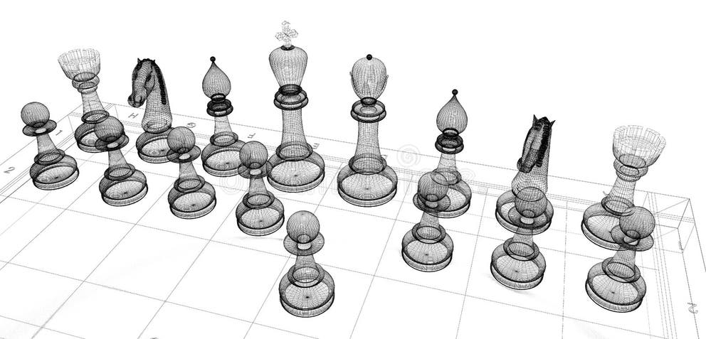 Chess body structure stock photo. Image of pawn, equipment - 68117826