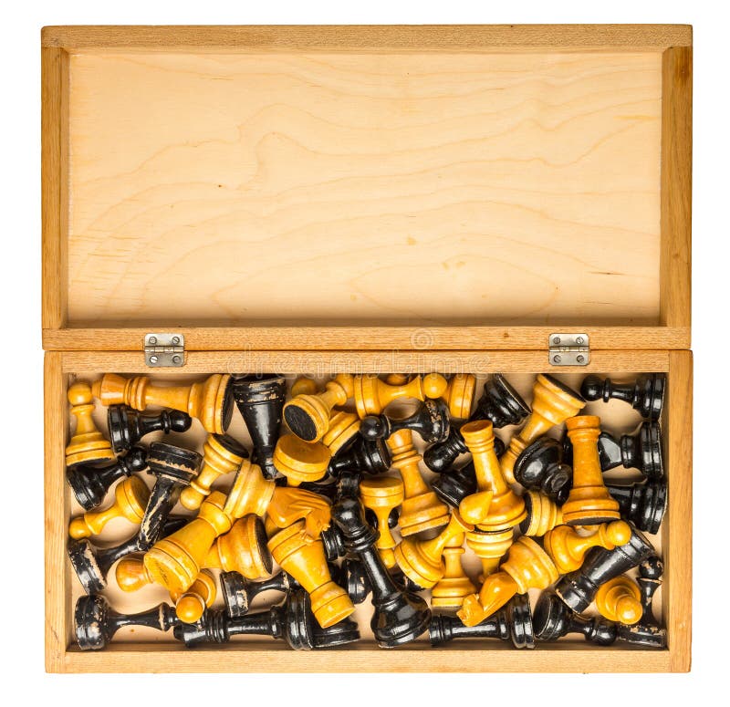 Chess in the box stock photo. Image of hobby, chess, strategy - 69655010