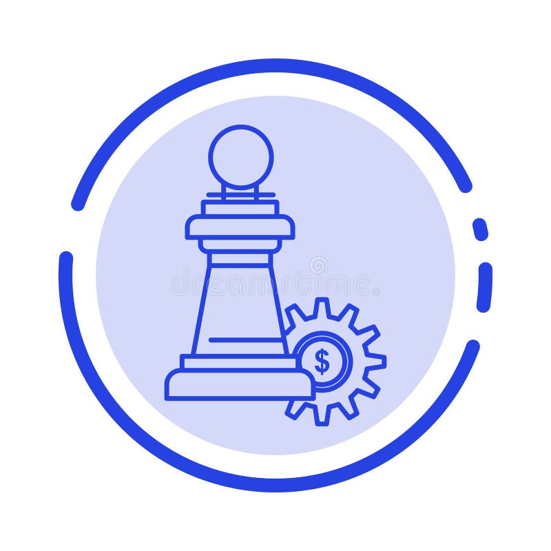 Chess, Business, Strategy, Planning Blue Business Logo and Business ...