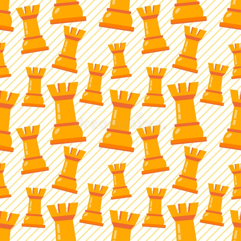 Chess Castle Logo design. stock vector. Illustration of figure - 112001381