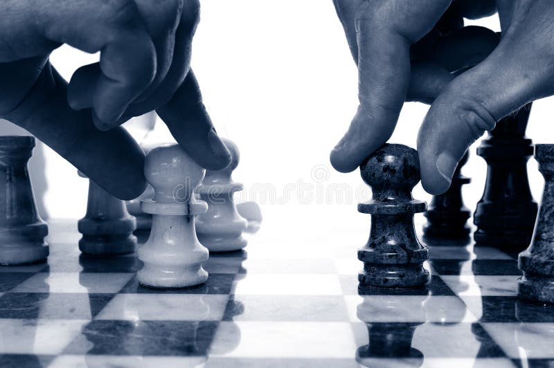 Chess challenge stock image. Image of recreation, strategic - 2107601