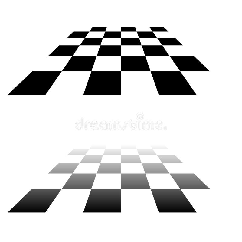 Chess, Checkerboard Squares Textured Element Stock Vector ...