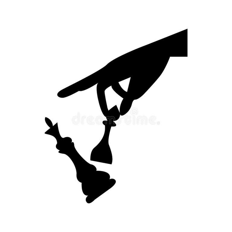 Chess checkmate icon stock illustration. Illustration of chessboard ...