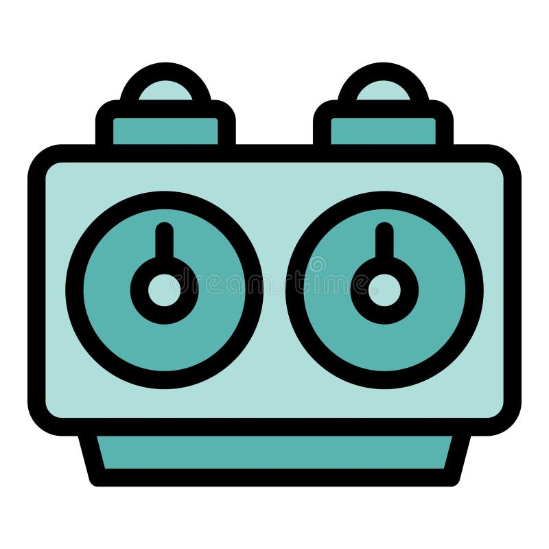 Chess Clock Icon, Outline Style Stock Vector - Illustration of intelligence, speed: 79712236