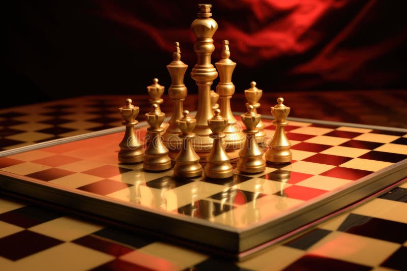 Chess Clock Ticking Down, Emphasizing Time Pressure Stock Photo - Image ...