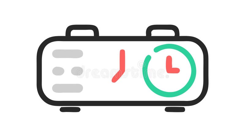 Chess Clock Timer Game Icon for Strategy Competition Time, Vector ...