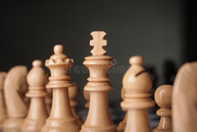 Chess, Close Up Image stock photo. Image of objects - 152183950