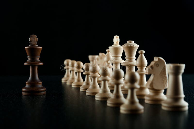 Chess One Against All Concept Photos - Free & Royalty-Free Stock Photos ...