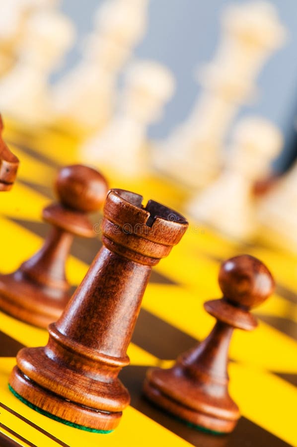 Chess stock image. Image of figure, defending, competition - 28912003