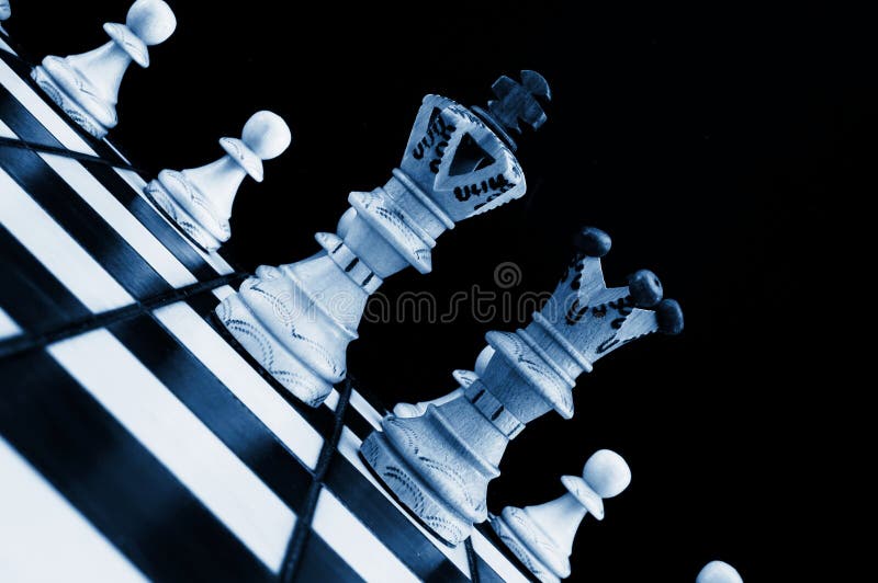 Chess conflict stock photo. Image of decide, fight, board - 9443158